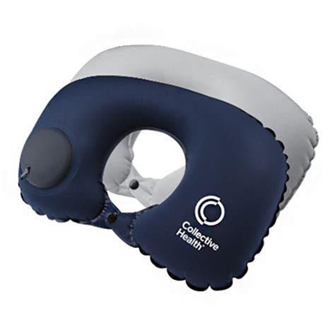 Pump Up Polyester Inflatable Travel Pillow Corporate T Malaysia