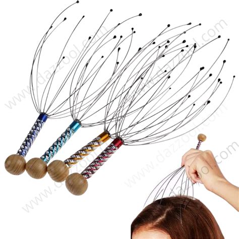 Hand Held Scalp Head Massager Massage