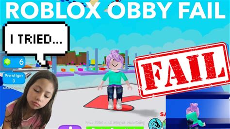 Roblox Mega Obby Fail Gameplay With Athena Youtube