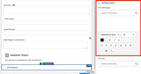 Validation In Flows Overview UnofficialSF
