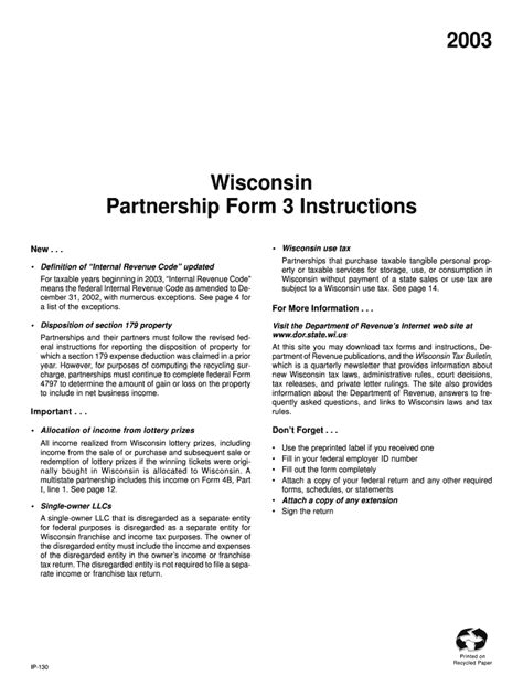 Partnership Form 3 Instructions Fill Out And Sign Online Dochub