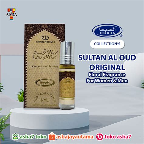 Perfume Dobha Sultan Al Oud Original Roll On 6ml Asba Jaya Berkah