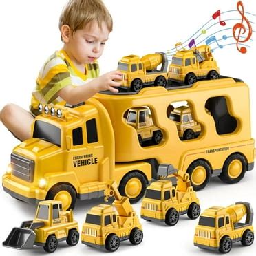 Big Daddy Heavy Duty Big Rig Series Lumber Transport Tractor Trailer