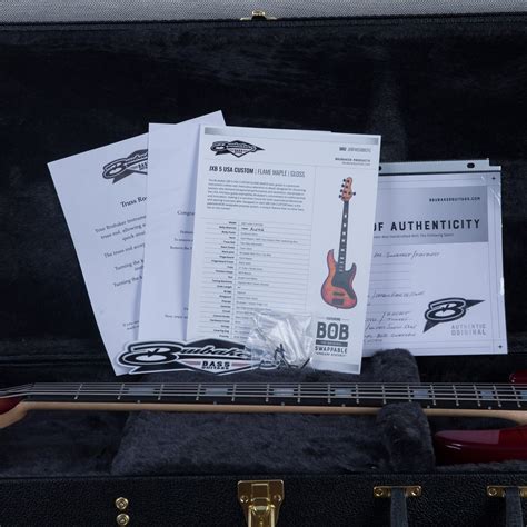 Brubaker Usa Custom Artist Series Jxb 5 5 String Electric Bass Guitar