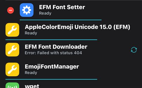 Cant Install Efmfd Using Sileo · Issue 1 · Poomsmartefm Font Downloader · Github