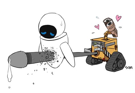 Rule 34 1boy 1girls Big Penis Duo Eve Wall E Female Heart Male