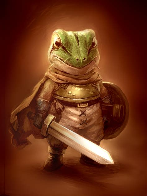 Frog Chrono Trigger Drawn By Anio Aniyama Danbooru