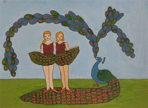 The Dillingham Sisters Disguise Themselves As Peacocks Sisters Dillingham Disguise