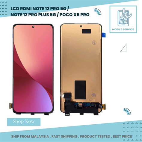 Lcd Redmi Note 12 Pro 5g 12pro Plus 5g Poco X5pro Dipslay Touch Screen Digitizer Sparepart