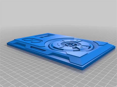 Star Wars Droid Access Panel By Retrodalek Download Free Stl Model