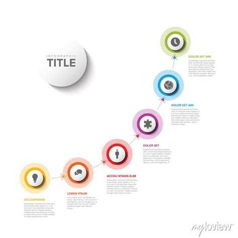 Infographic Progress Timeline Template Posters For The Wall • Posters
