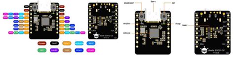 Beetle Esp32 C6 Board Pinout And Parts Marking Electronics Lab