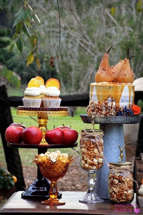 Karas Party Ideas Fall Dessert Table Karas Party Ideas