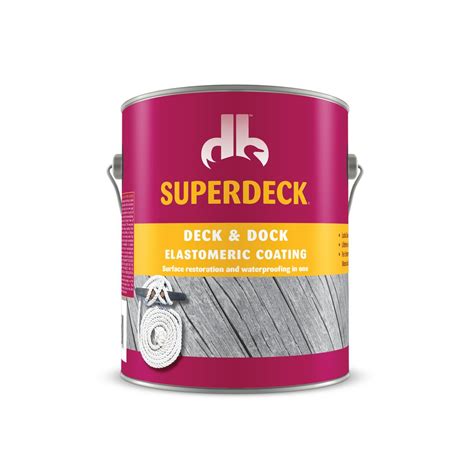Superdeck Deck And Dock Elastomeric Gallon Sd Deck Dock Gl