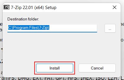 How to open (unzip) a 7z file on Windows 11 (step by step)