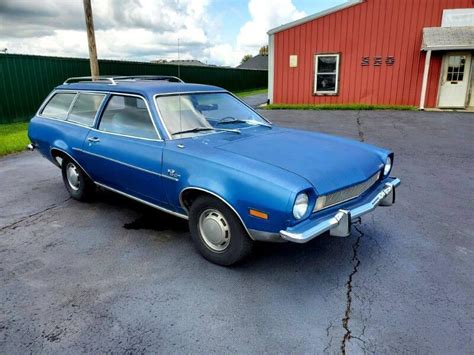 1973 Ford Pinto Wagon 4 Speed Blue 4250 Indiana Not Mine