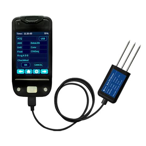 7in1integrated Real Time Portable Soil Analyzer Handheld Soil Npk
