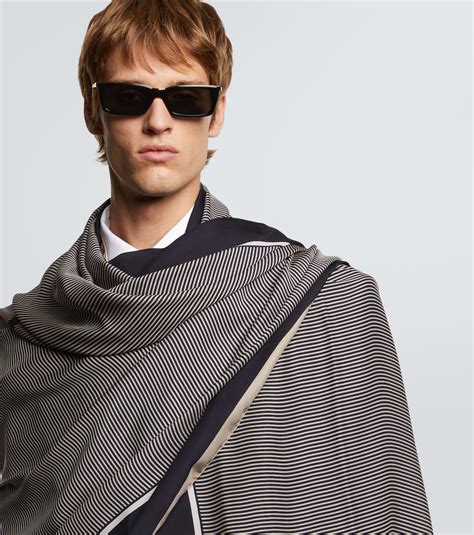 Sl 766 Rectangular Sunglasses In Black Saint Laurent Mytheresa