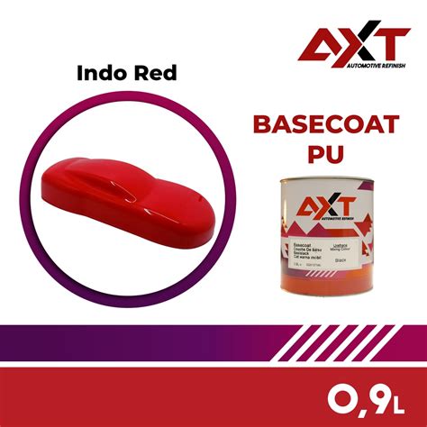 Jual Axt Basecoat Pu Red 09l Shopee Indonesia