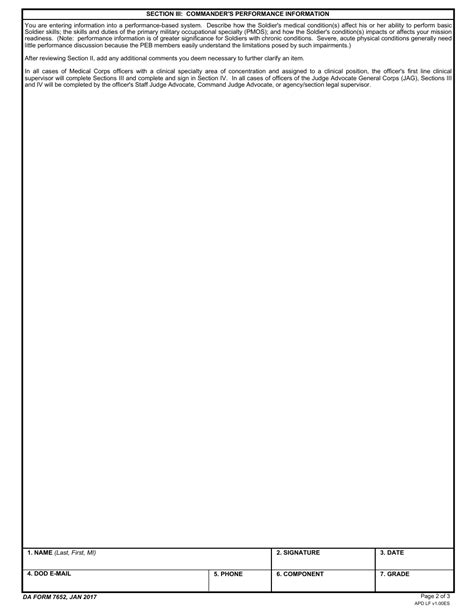 Da Form 7652 Fill Out Sign Online And Download Fillable Pdf