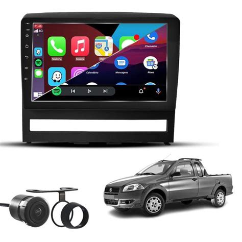 Multimidia Fiat Strada Carplay Android Auto 9 Polegadas Tay Tech