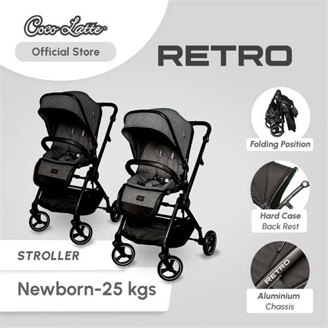 Jual Cocolatte Retro Stroller Shopee Indonesia