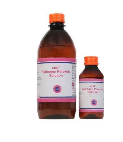 Hydrogen Peroxide Solution Packaging Type Bottle At Best Price In Kanpur