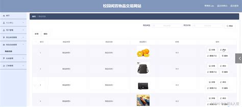 基于springboot vue的校园闲置物品交易网站设计与实现