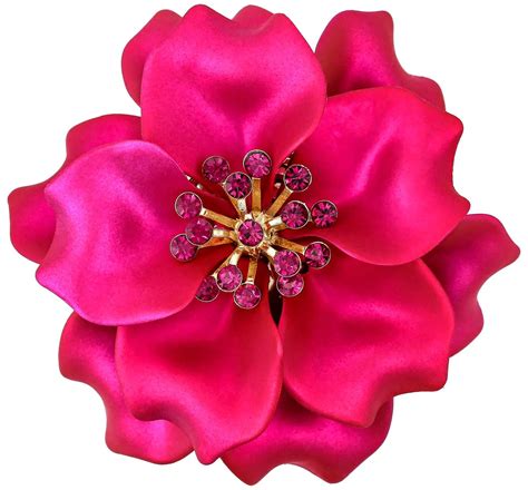 Brosche Crimson Blossom Online Bei Bijou Brigitte