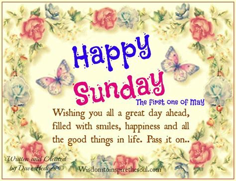 Wishing You Happy Sunday