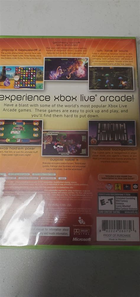 Xbox Live Arcade Games Midway Arcade Treasures Xbox
