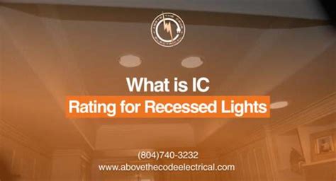What Is The Ic Rating For Recessed Lights What Is The Ic Rating For Recessed Lights