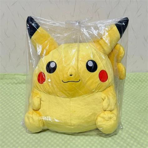 Beams X Pokemon Pikachu Plush Toy Life Size Weight 60kg 11 Rare Japan