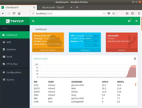 How To Install TinyCP On Ubuntu Linux Geek Rewind