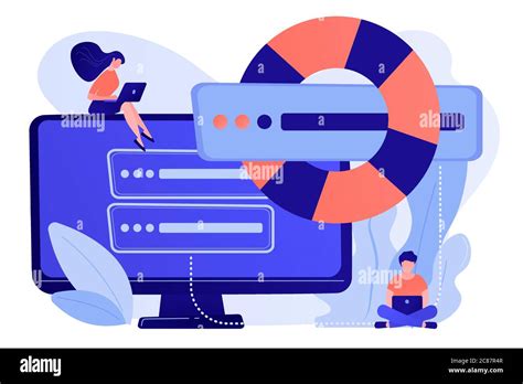 Backup Server Concept Vector Illustration Stock Vector Image And Art Alamy