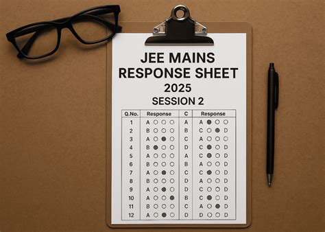 Jee Mains 2025 Session 2 Response Sheet Download Link