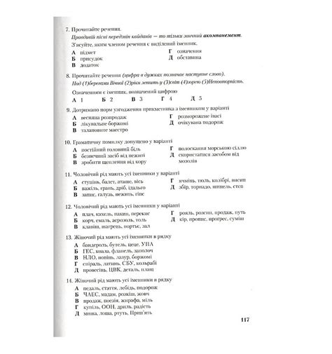 Українська мова та література ЗНО 2023 Частина 1 Довідник Завдання у тестовій формі
