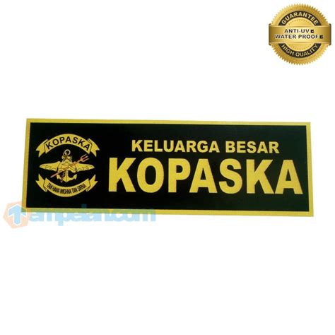 Jual Stiker Keluarga Besar Kopaska Shopee Indonesia