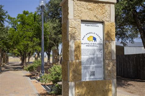 A New Memorial Honors Buffalo Soldiers History In San Angelo