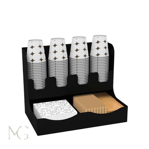 استند لیوان یکبارمصرف ۴ خانه گروه تجهیزات هتلی میرزایی