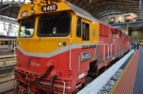 Melbourne V Line N Class Diesel Loco N460 City Of Castle Flickr