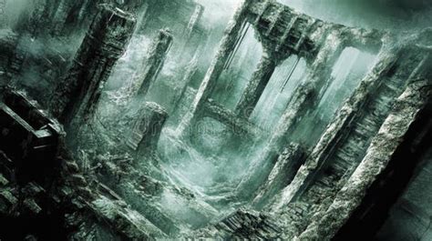 Decaying Structures Within A Mysterious Subterranean And Forgotten