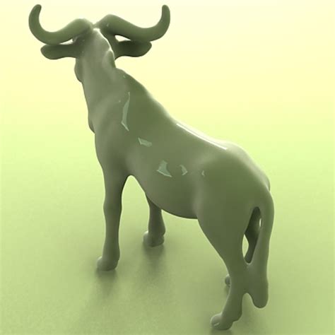 Gnu 3d Model