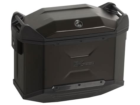 Xceed Side Case 38 Ltr Left Jet Black