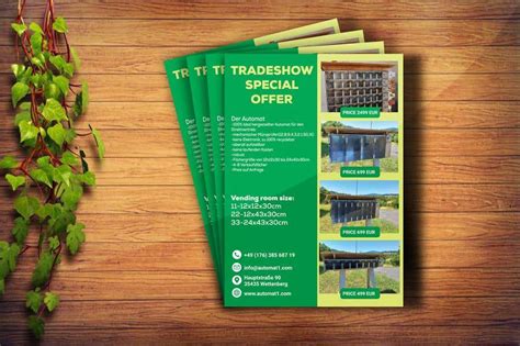 Entry 101 By Makarju For Flyer Design For Tradeshow Freelancer