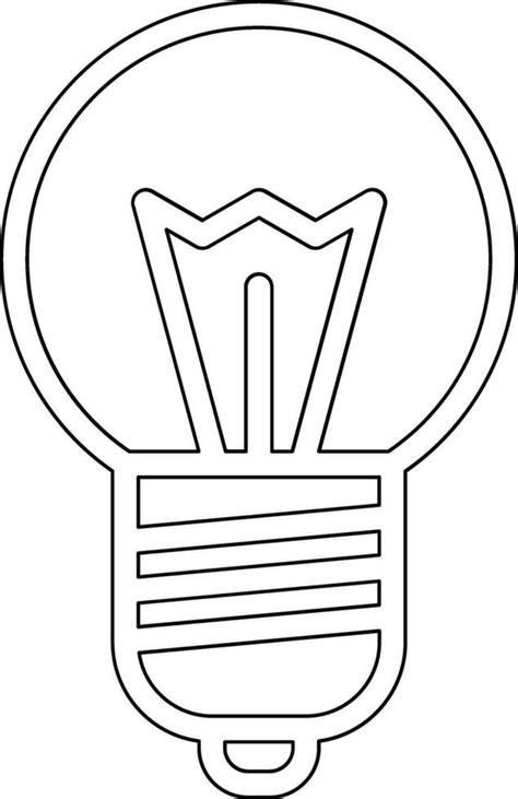 Led Bulb Vector Icon 37068545 Vector Art At Vecteezy