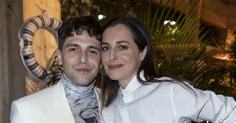 Xavier Dolan Et Amira Casar People à La Soirée Dior Vogue Chez Fred L