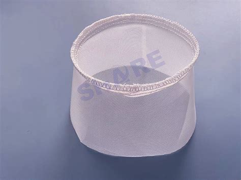 Cylinder Pp Mesh Filter Bags Sewn Bottom For Medical Appliacation