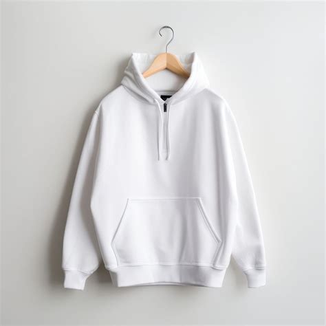 Hood Sweatshirt Hoodie White Premium Photo Rawpixel
