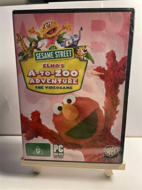 Sesame Street Elmos A To Zoo Adventure Game Pc Win Xp Vista 7 New